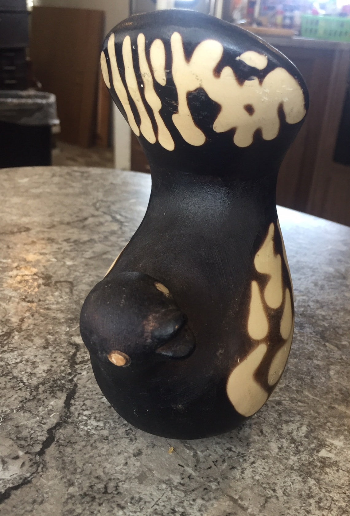 Vintage Primitivo GARCIA Art Pottery Bird Peruvian Partridge Sculpture ...