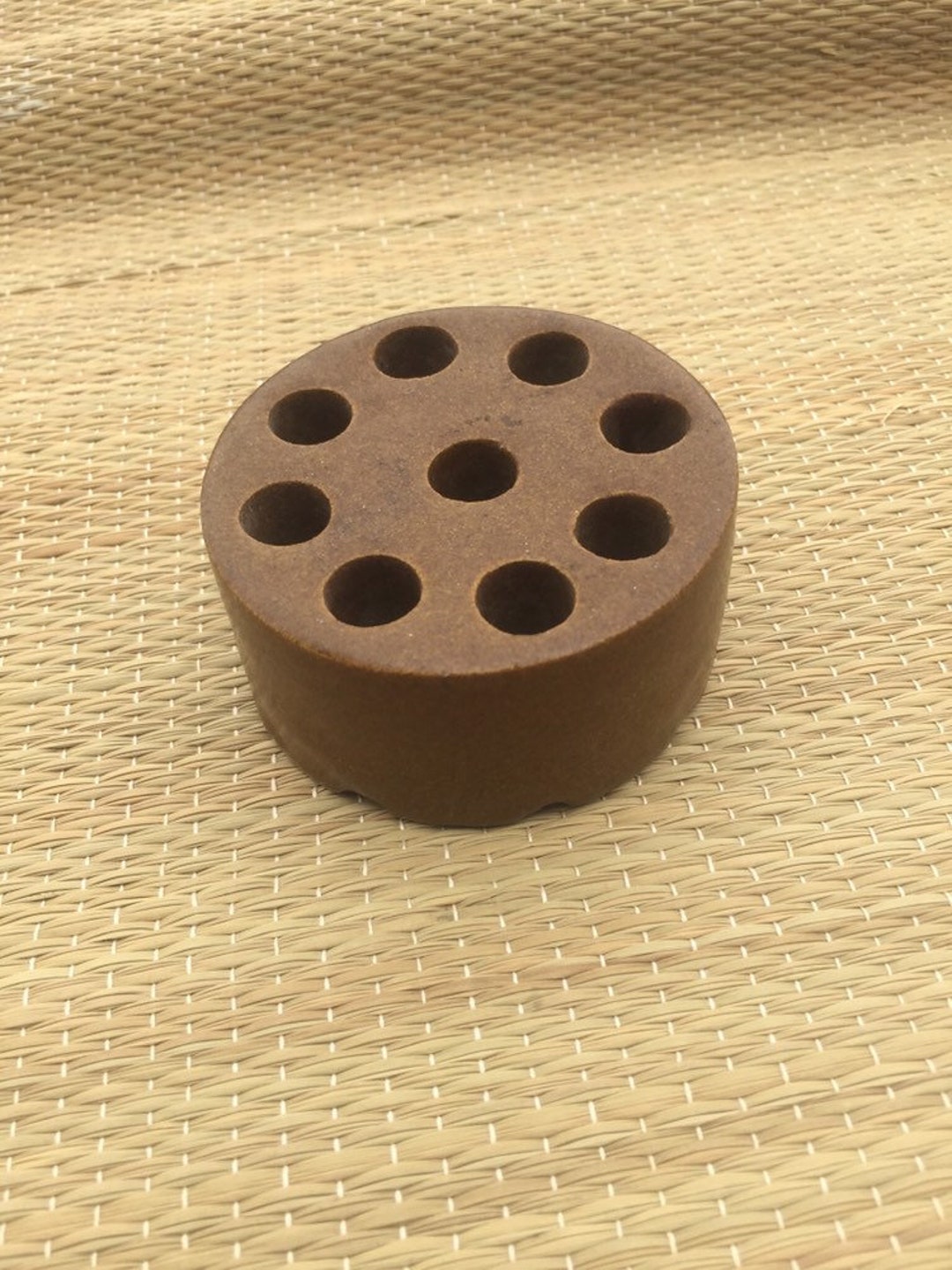 Antique Brown Pottery Frog Insert Arts and Crafts Van Briggle ? - Etsy