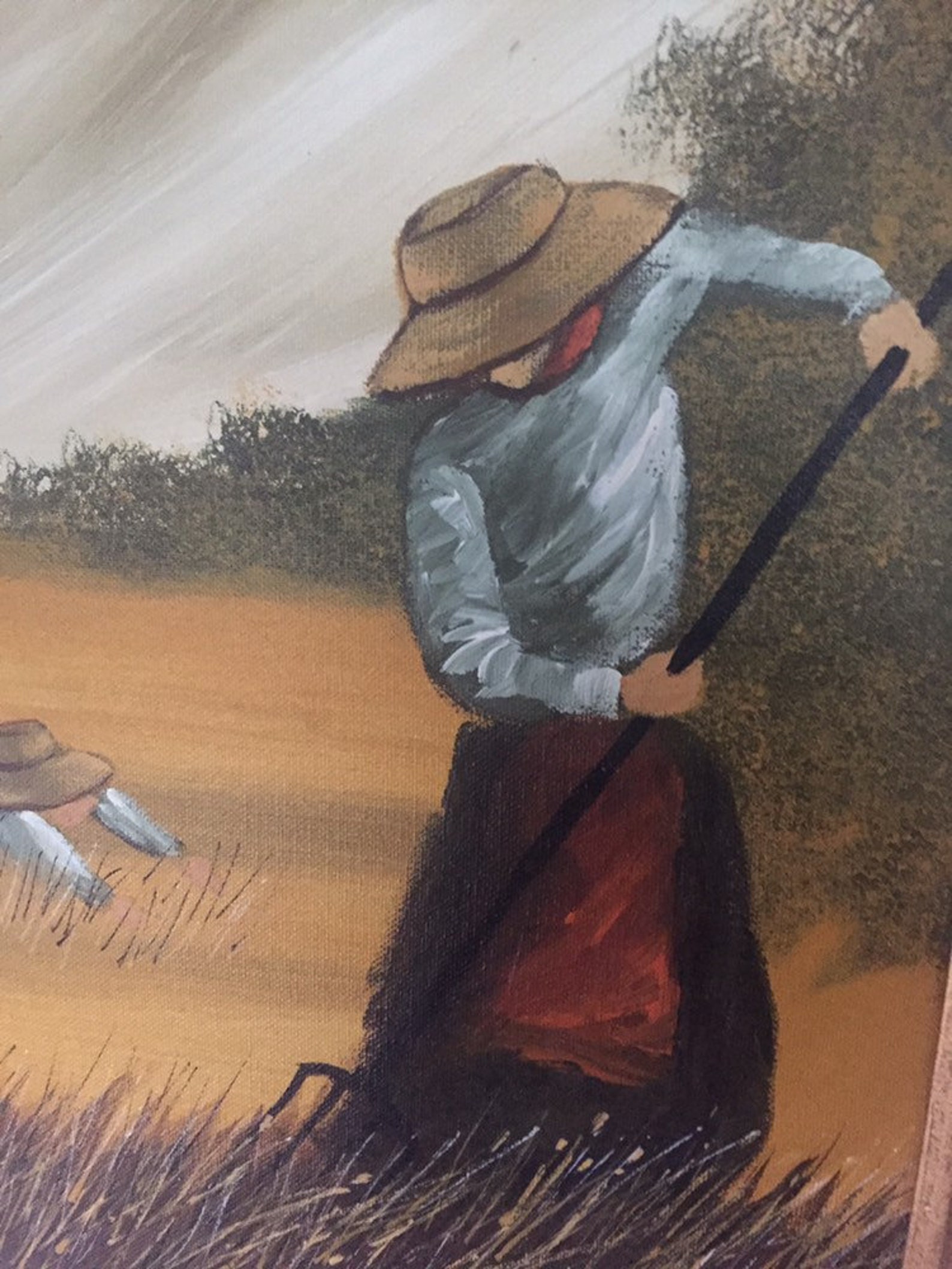 Rare Mid-century Modern Oil Painting by Etta Benjamin Cien Framed - Etsy