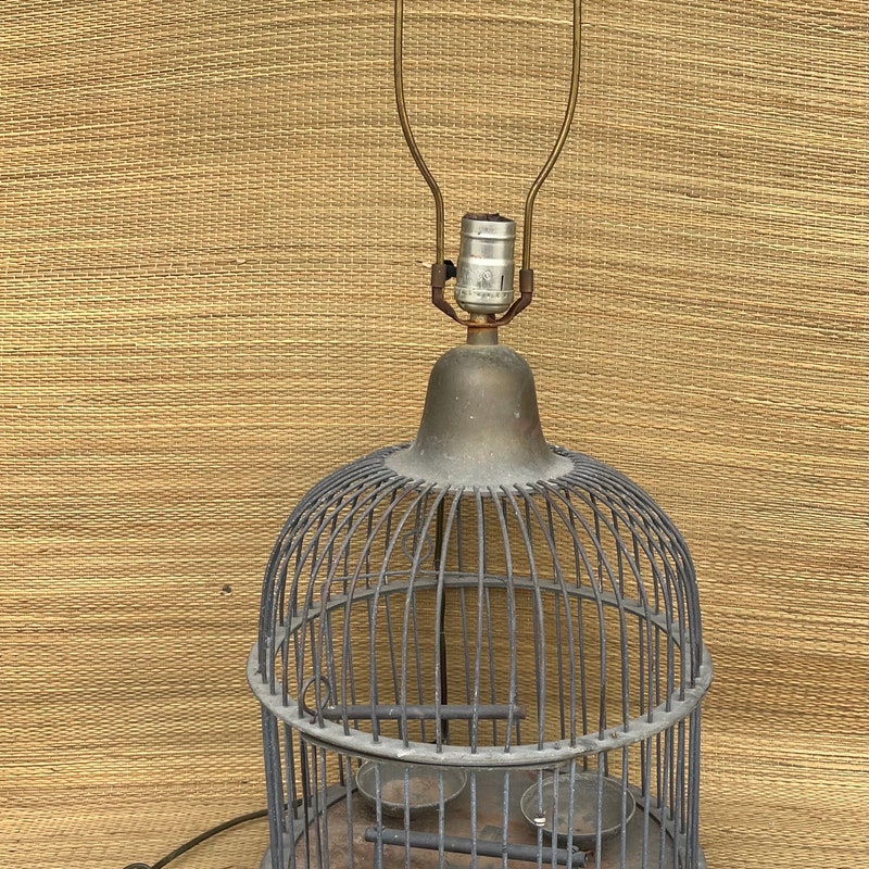 Bird Cage Lamp - Etsy