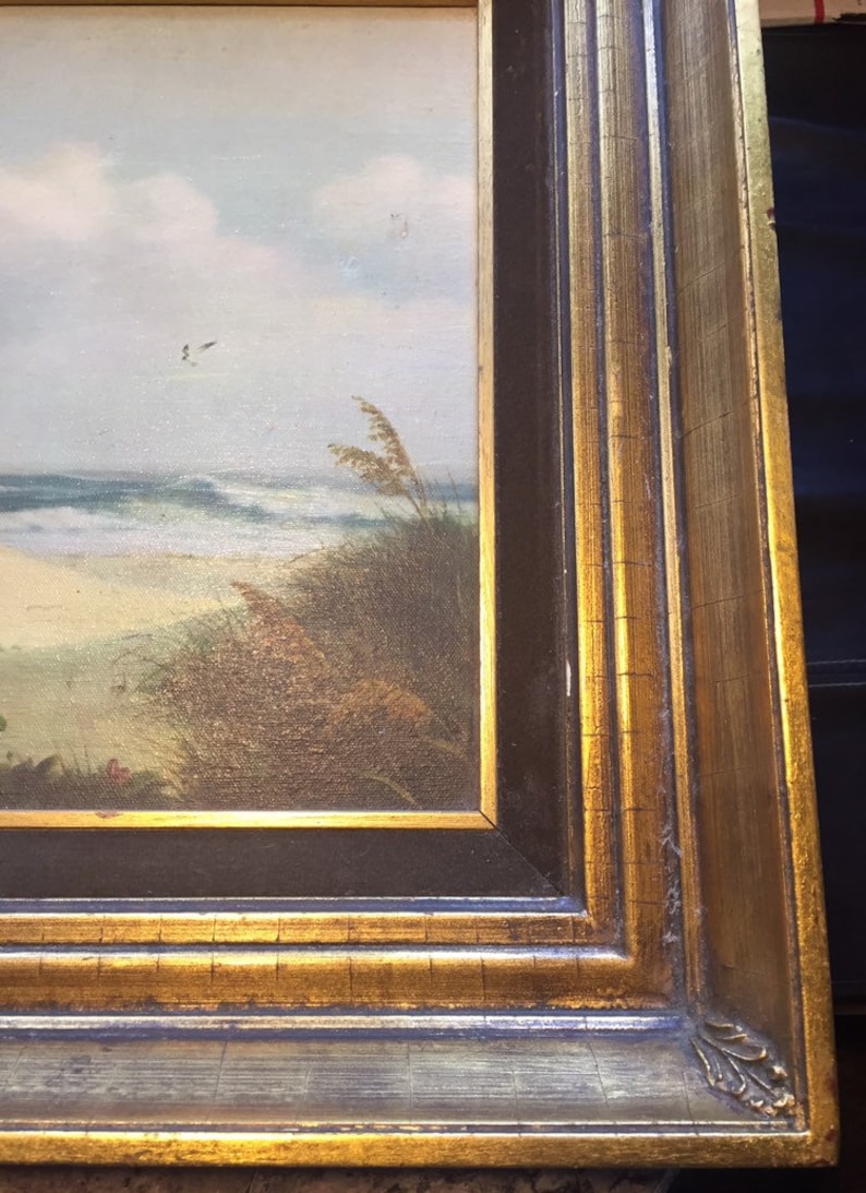 Vintage Dalhart Windberg Print on Canvas Signed Framed | Etsy