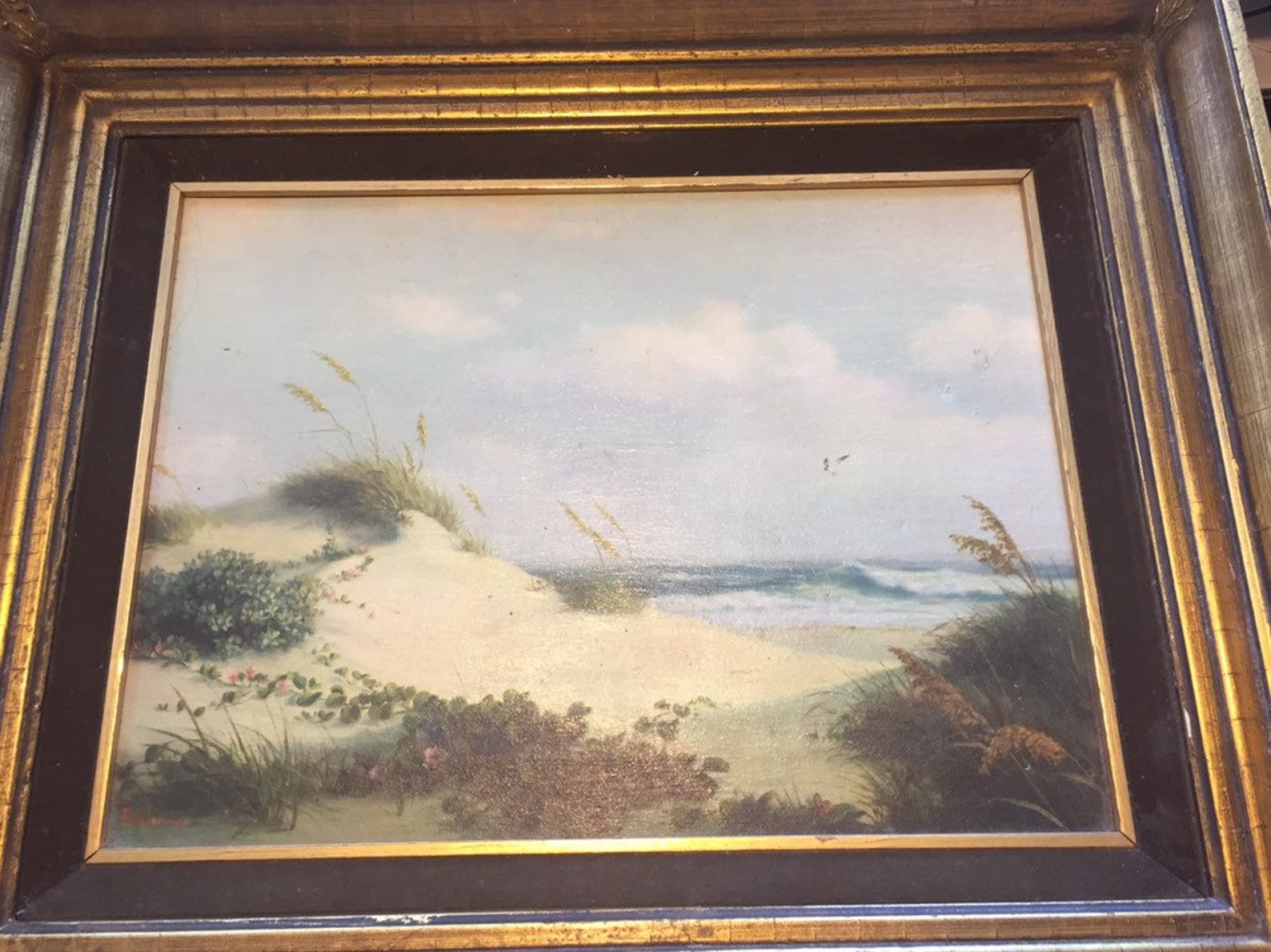 Vintage Dalhart Windberg Print on Canvas Signed Framed | Etsy