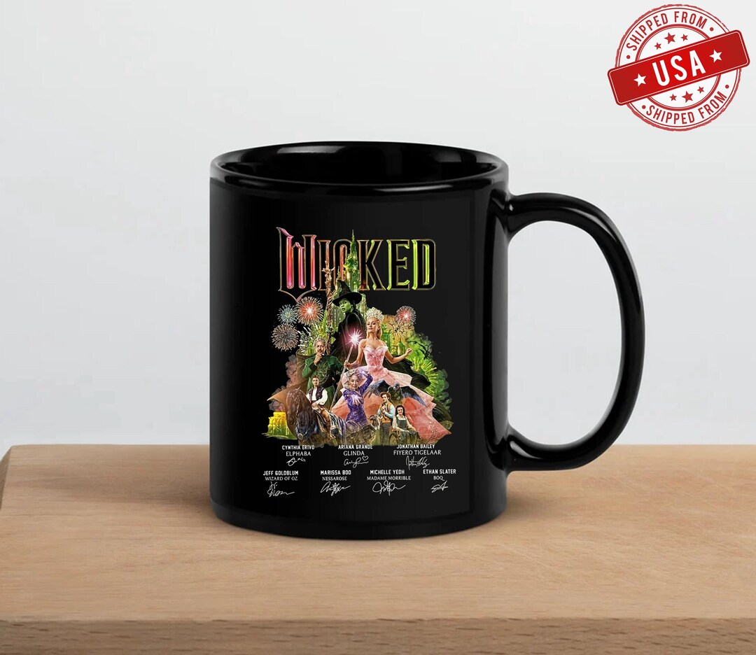 Wicked for Good Elphaba & Glinda Movie 2025 Coffee Mug - Etsy