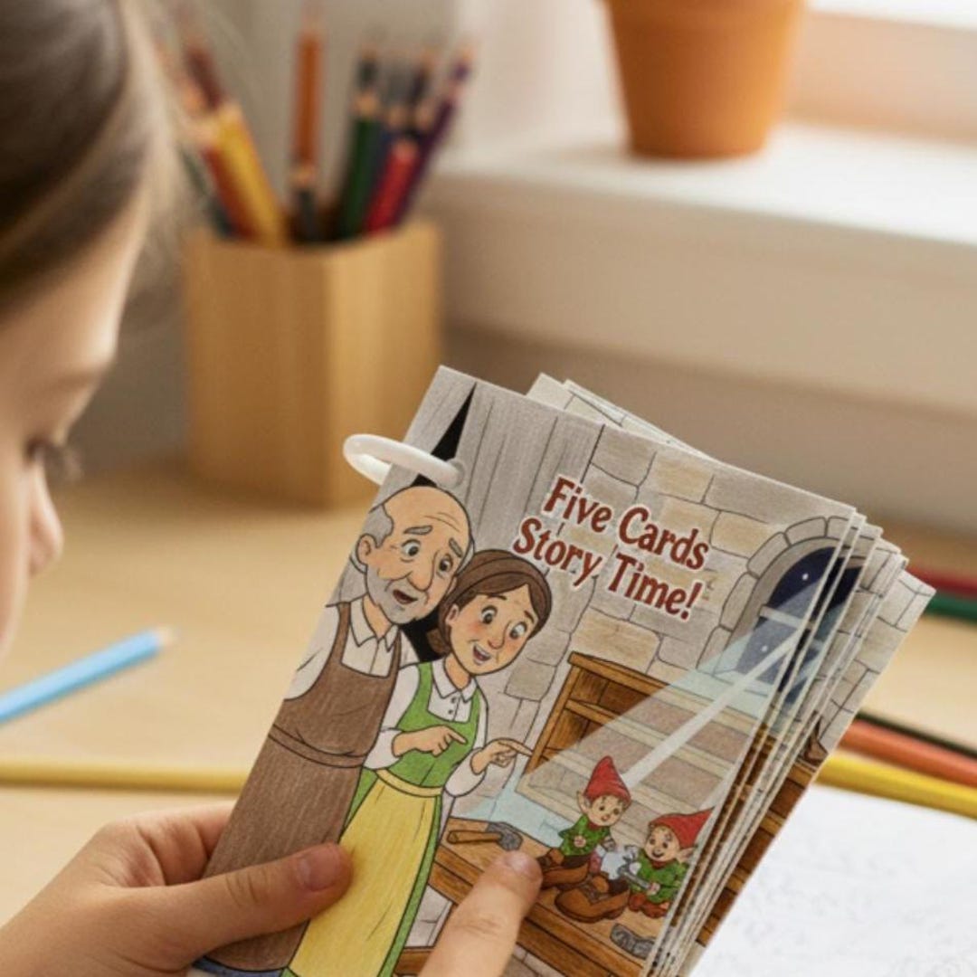 Storytelling: Elves and Shoemaker Colouring Bookmark Set for Kids (PDF ...