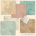 Map Digital Paper *old World Map Paper* Printable Maps Shabby Chic ...