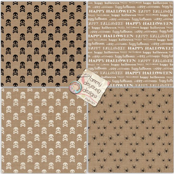 bats black & white cardmaking Halloween Burlap Patterns Creepy ...