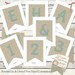 Printable Burlap Banner, Burlap Wedding Banner, Nursery Alphabet ...