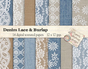 Denim and Burlap - Etsy