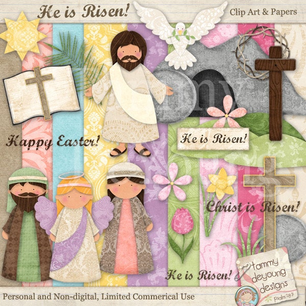 Free Religious Easter Clip Art