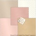 Gold and Blush Pink Digital Papers Rose Gold Wedding Faux Shiny for ...