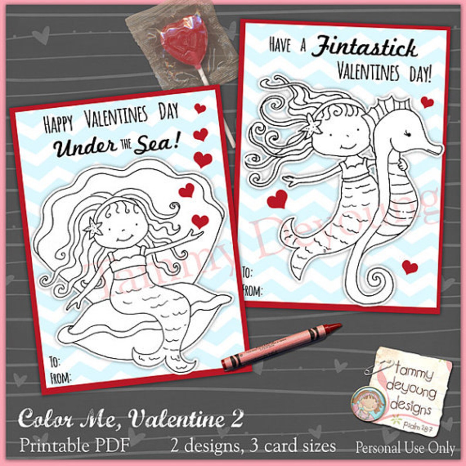 Kids' Valentine Cards printable Valentines Coloring | Etsy