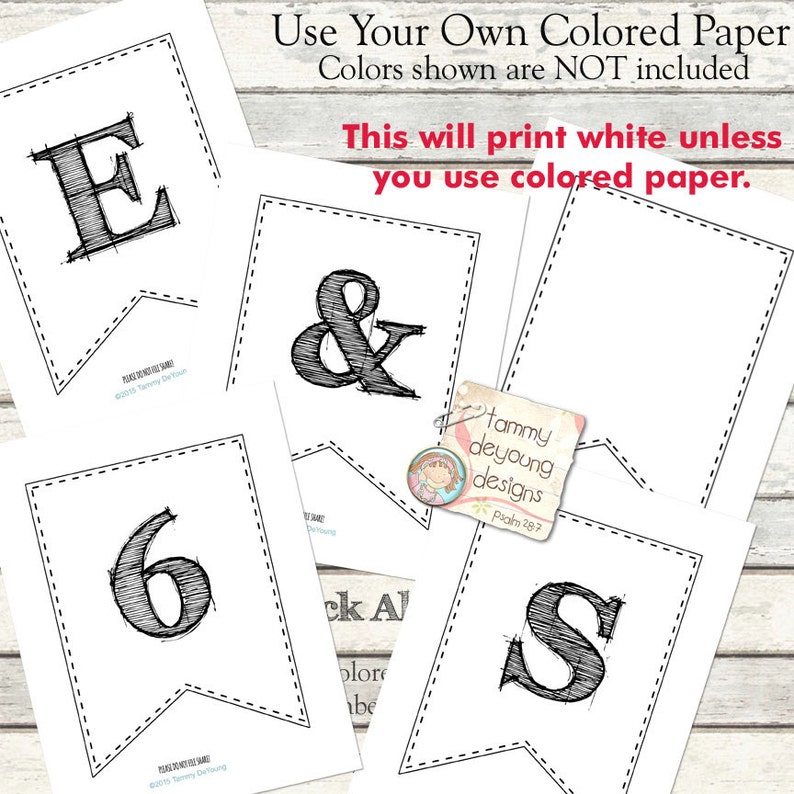 Printable Party Banner Rainbow Classroom Alphabet Pennants - Etsy