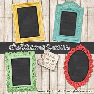 Chalkboard Frames - Etsy