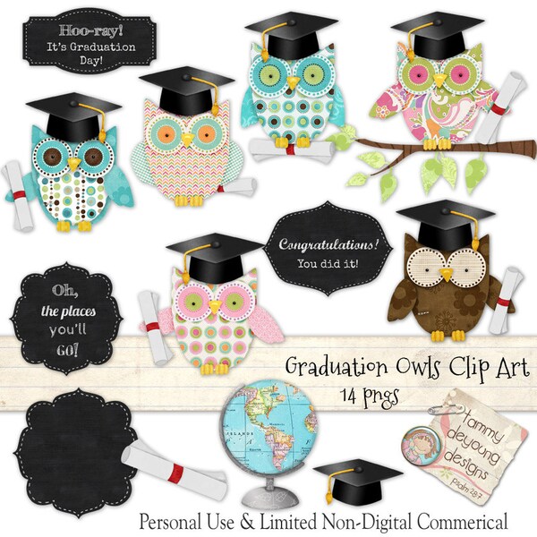 Graduation Owls - Etsy
