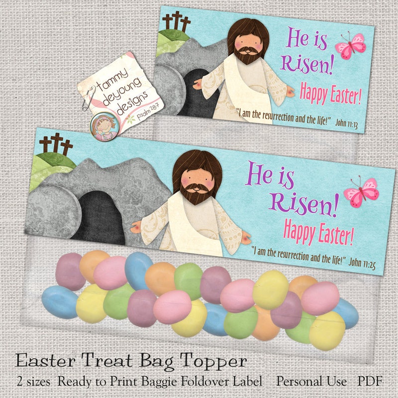 Easter Bag Toppers - Etsy