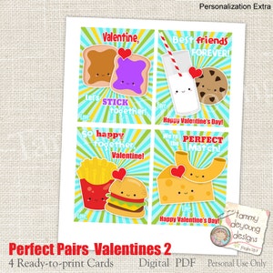 Valentine Perfect Pairs, Valentines for Kids, School Valentine Cards ...