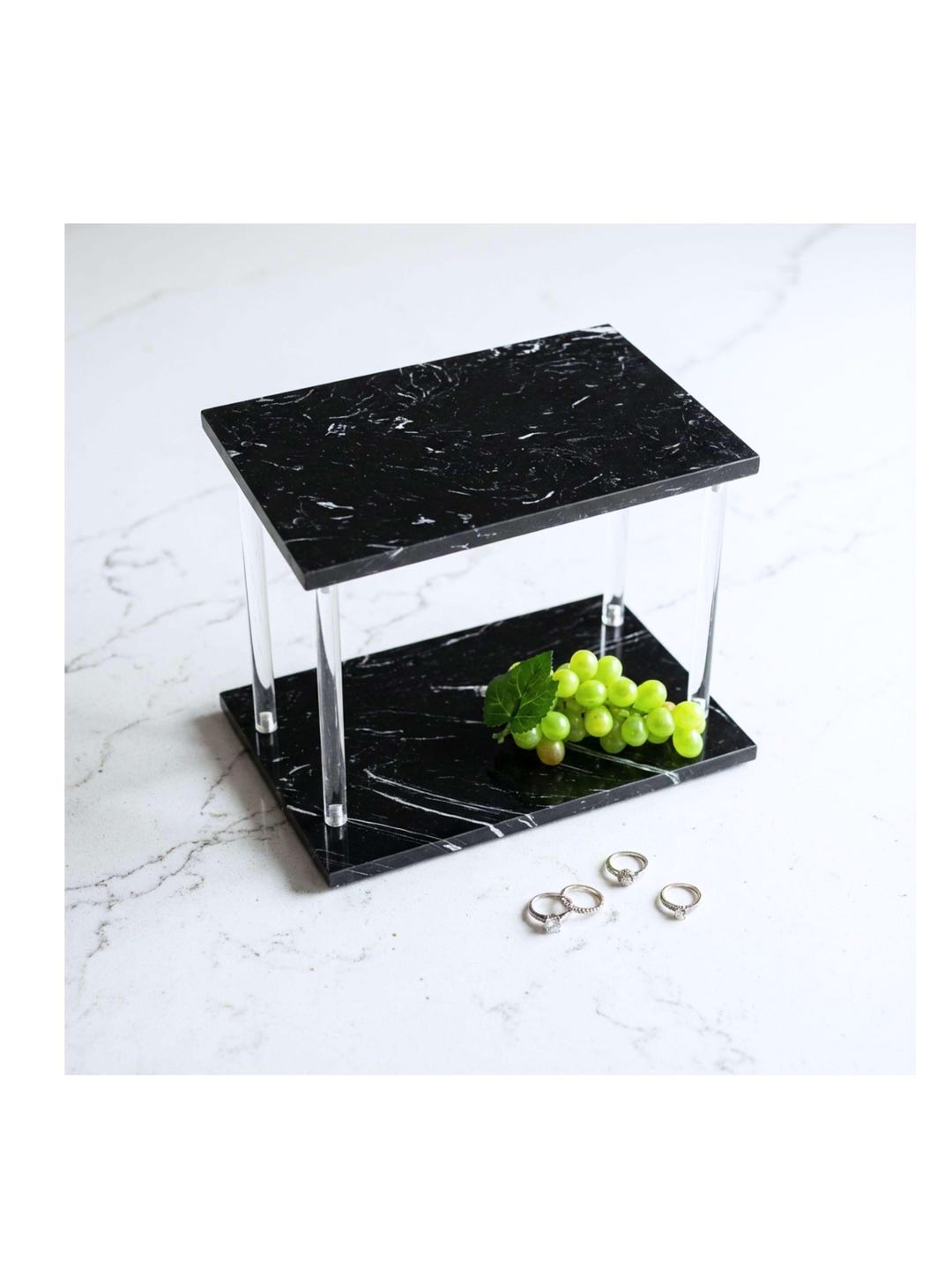 Marble Organizer, Vanity Storage, Marble Shelf Organizer, Bathroom ...