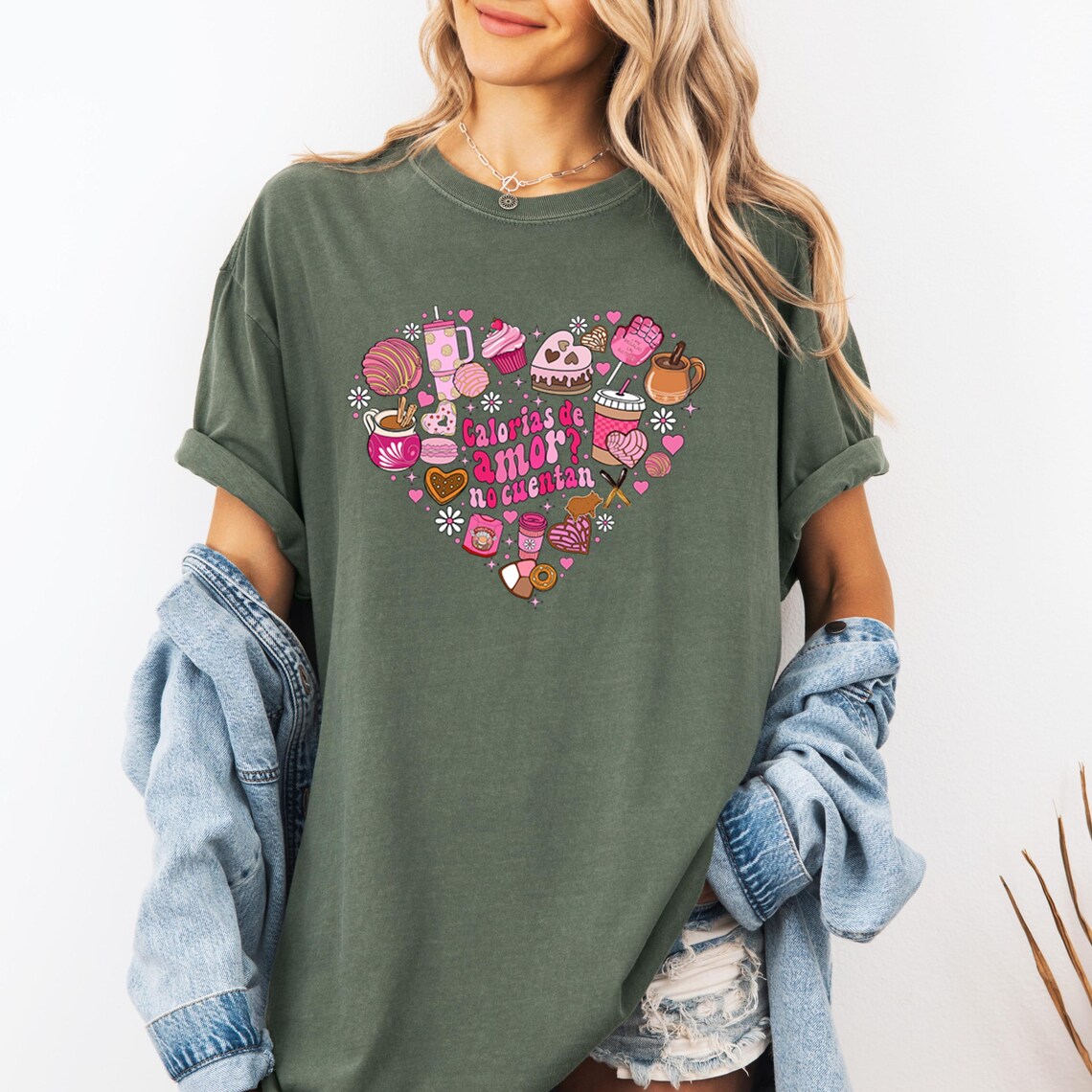 Funny Valentine Mexican Pan Dulce Shirt, Concha Lover Couple Gift ...