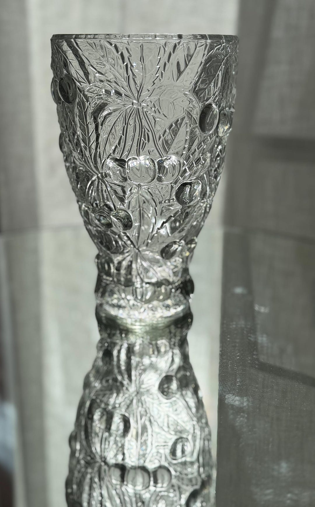 Joseph Inwald Barolac Vase – Art Deco Pressed Glass With Relief ...