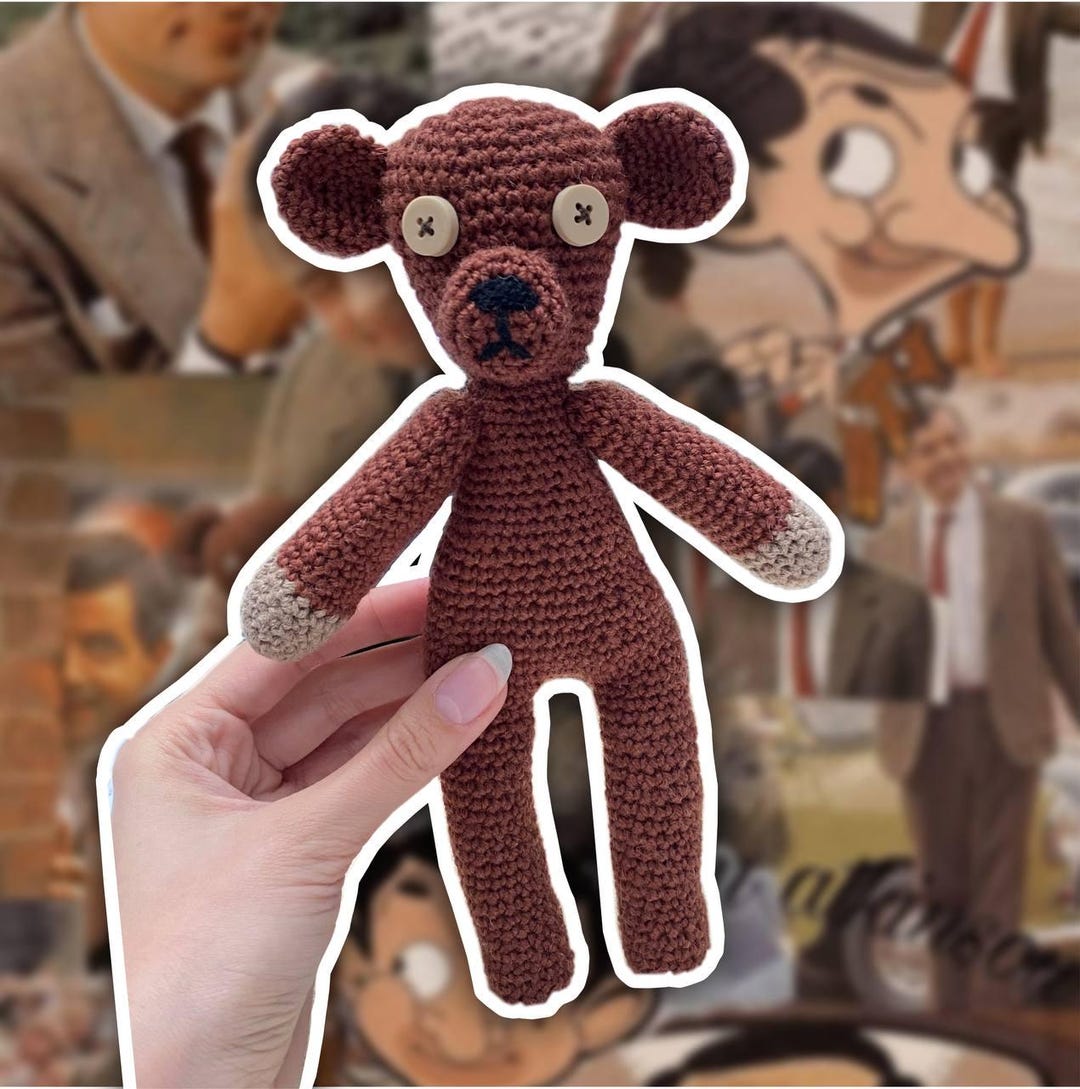 Mr. Bean's Teddy Bear - Etsy