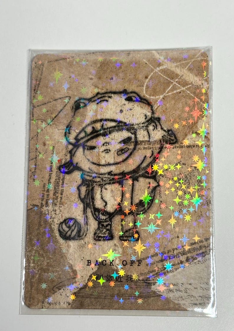 POP MART Hirono Echo- Back off DIY Keychain - Etsy