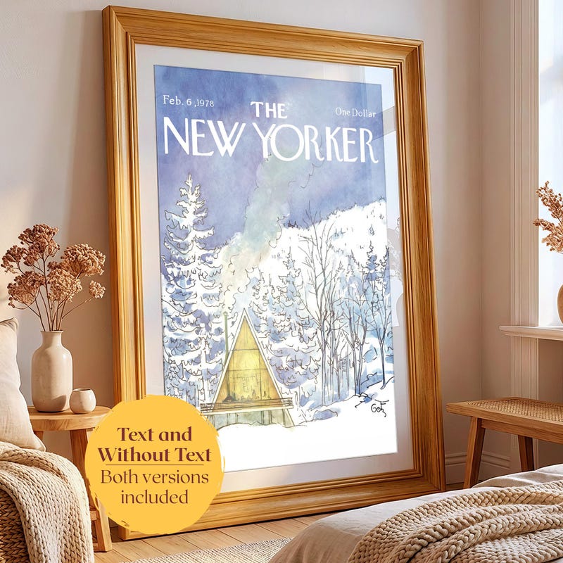 New Yorker Vintage Art - Etsy