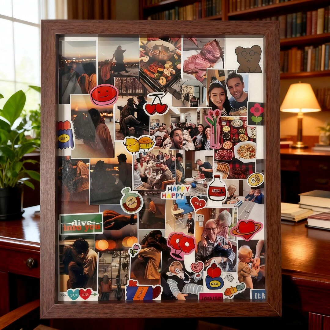 DIY Photo Collage Frames - Customize Commemorative Photos, Personalized ...