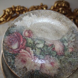 Two Tiered Plate, Two Tier Serving Dish, Two Tier Vintage Plate, Two ...