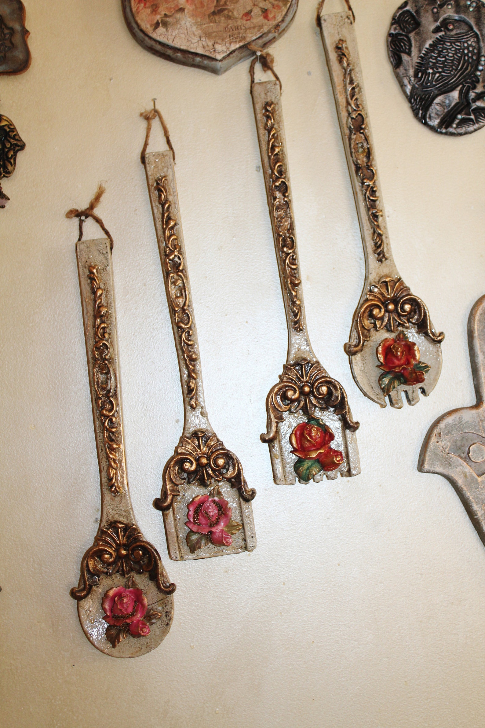 Wooden spoons kitchen decor home decor wood spoons | Etsy