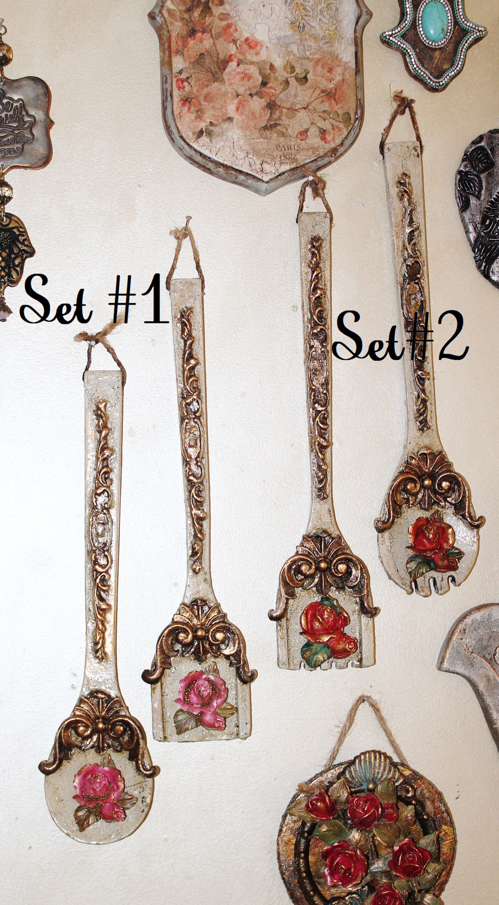 Wooden spoons kitchen decor home decor wood spoons | Etsy