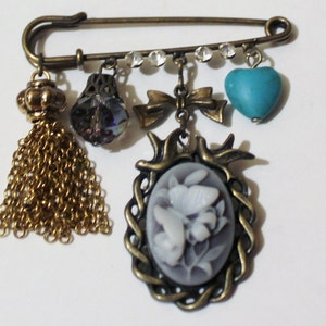 Kilt Pin, Safety Pin, Scarf Pin, Customized Pin, Personalized Pin ...