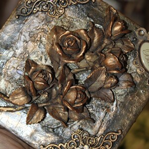 Handmade Stone Rose Wall Hanging: Unique Floral Decor - Etsy