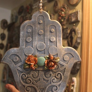 Hamsa Wall Hanging Hanging Hamsa Hamsa Wall Hamsa Home | Etsy