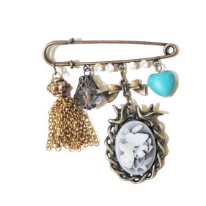 Kilt Pin, Safety Pin, Scarf Pin, Customized Pin, Personalized Pin ...