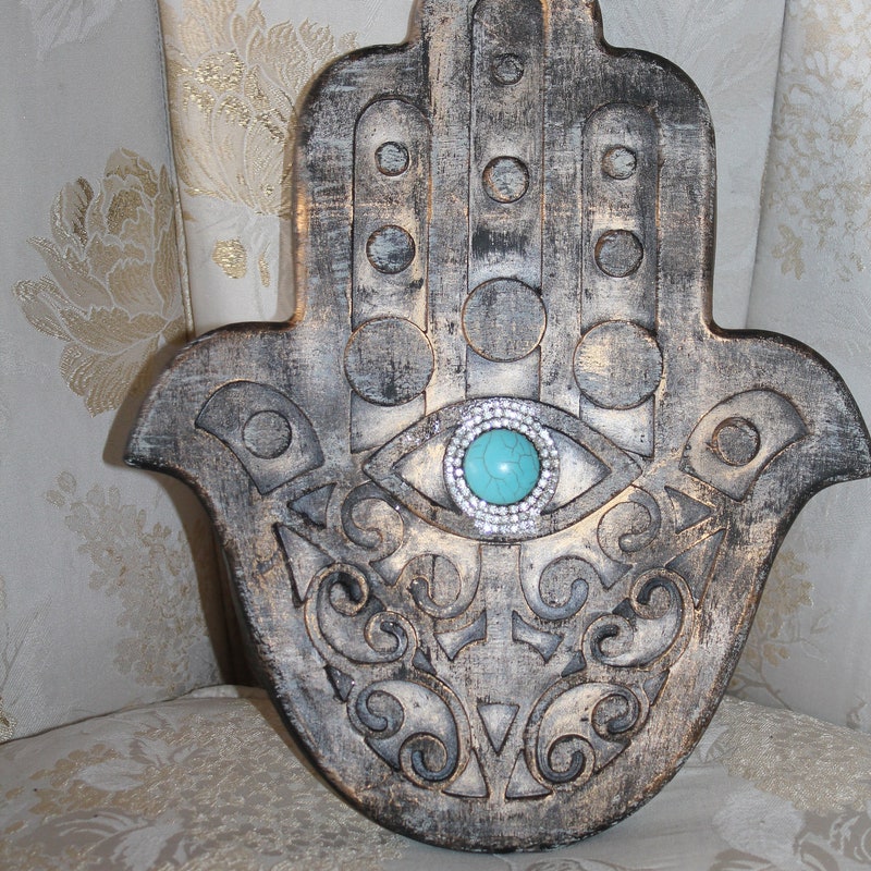 Hamsa Wall Decor - Etsy