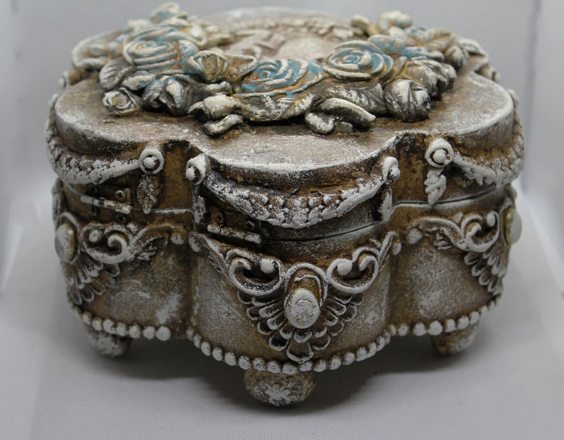 Ring box jewelry box small box Trinket vintage jewelry | Etsy