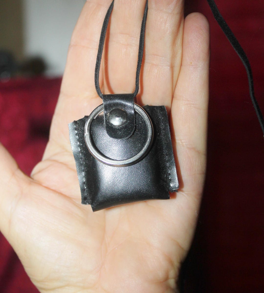 Tehillim Necklace, Mini Tehillim Necklace, Leather Pocket Size Book of ...