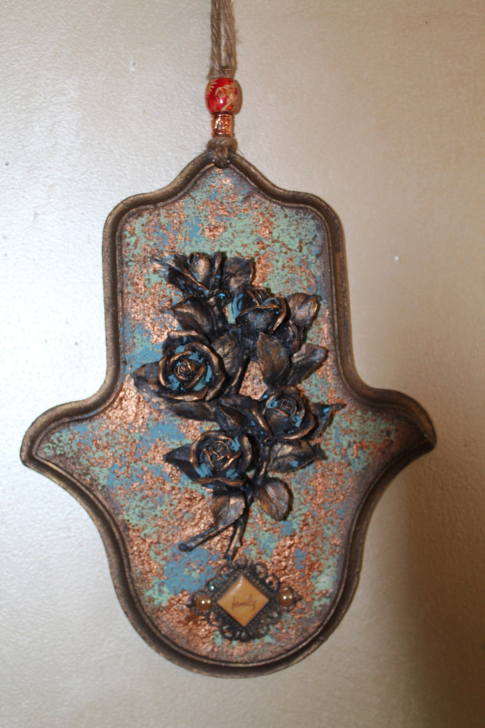 Hamsa Wall Decorhamsa Wall Hanging Large Stone Hamsa Stone - Etsy