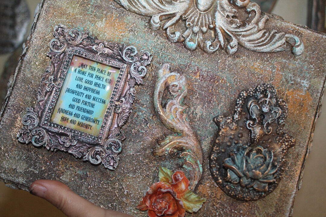 Hamsa, Wall Hanging Hamsa, Hebrew Blessing, English Home Blessing ...