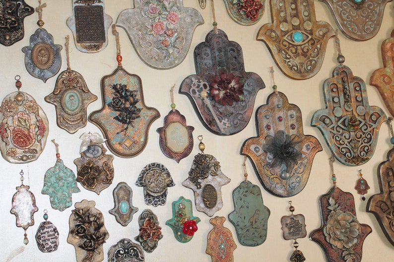 Hamsa Wall Decorhamsa Wall Hanging Large Stone Hamsa Stone - Etsy