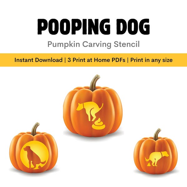 Funny Pumpkin Template - Etsy