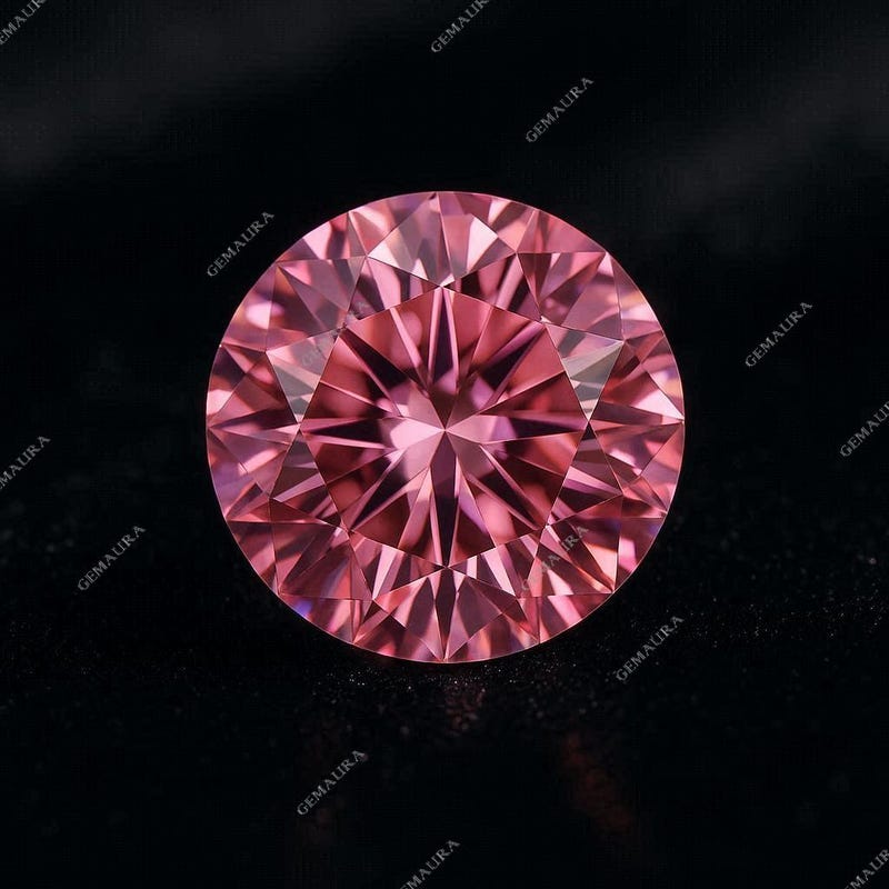 Pink Diamond 10 Ct - Etsy