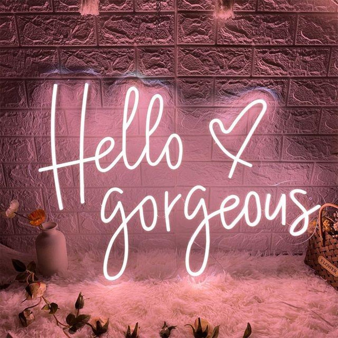 Custom Wall Neon Sign - Personalized LED Sign -custom Led Neon Sign ...