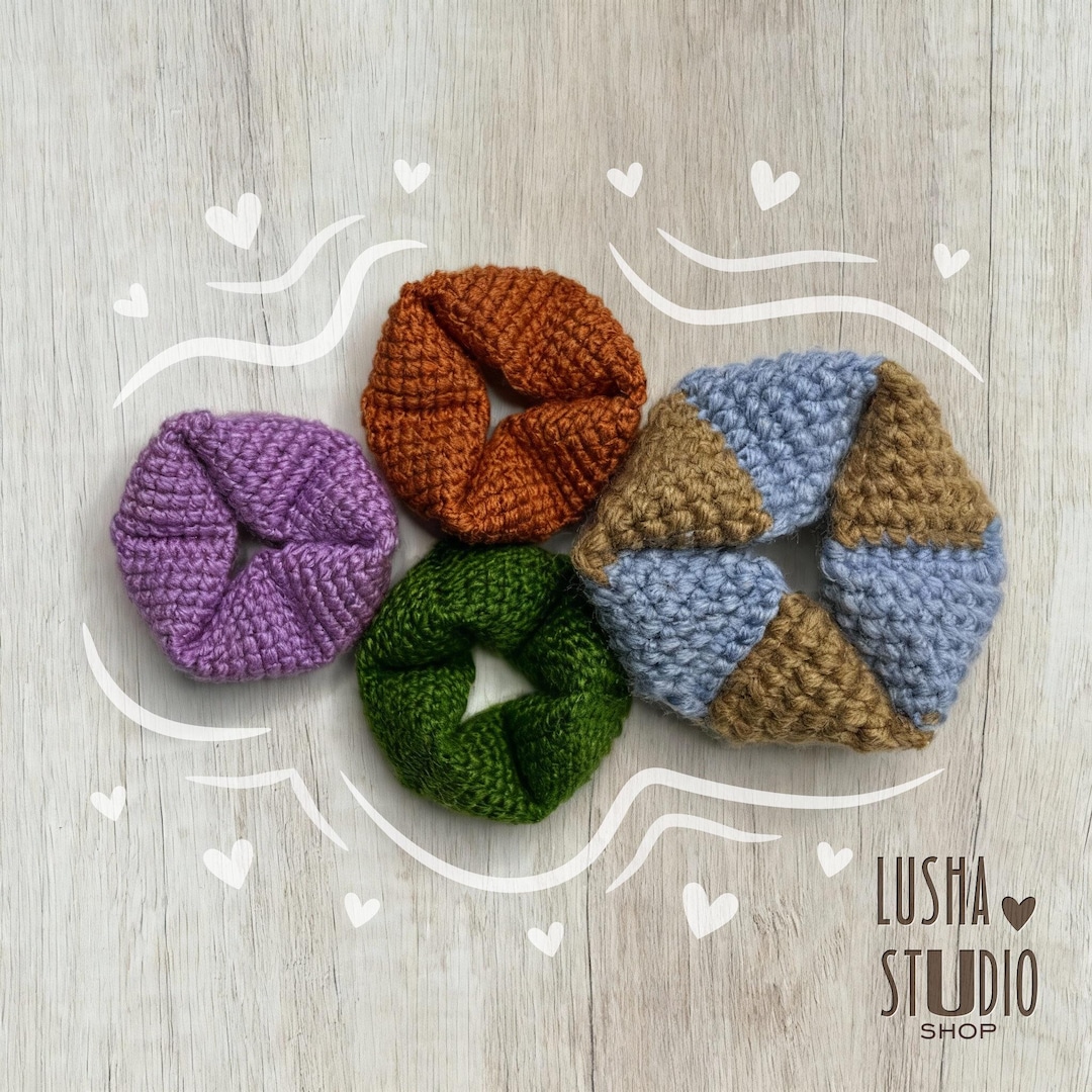 Crochet Flexagon Fidget Toy, ADHD Focus Aid for Adults, Quiet Desk ...