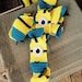 Minion Scarf - Etsy
