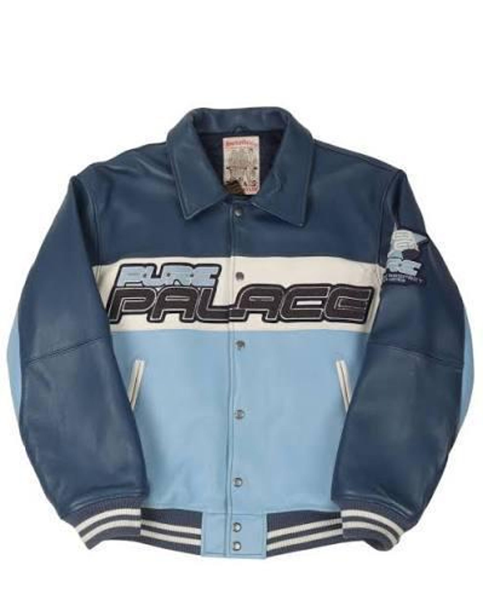 Avirex Pure Palace Custom Made Leather Jacket Genuine Cowhide Leather ...