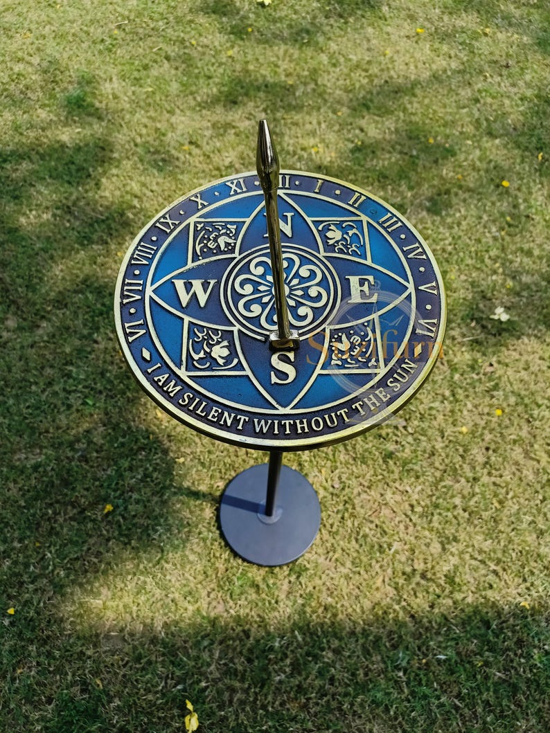 Suzifurn SF1220 Brass Rosette Sundial - Etsy