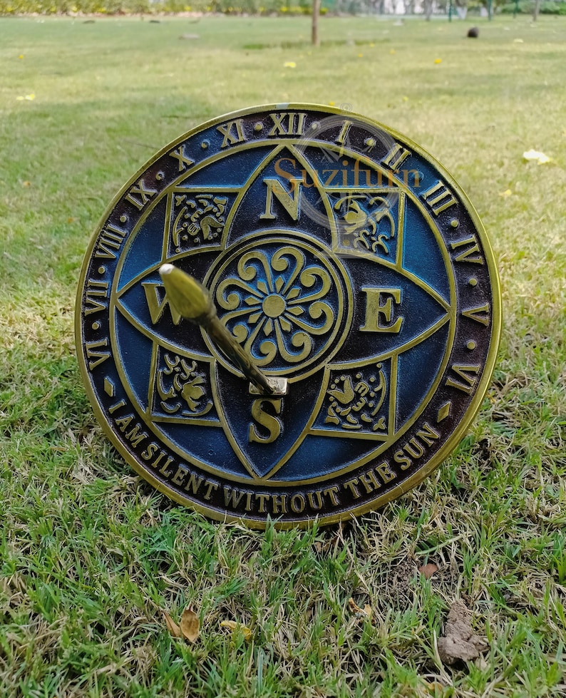 Suzifurn SF1220 Brass Rosette Sundial - Etsy