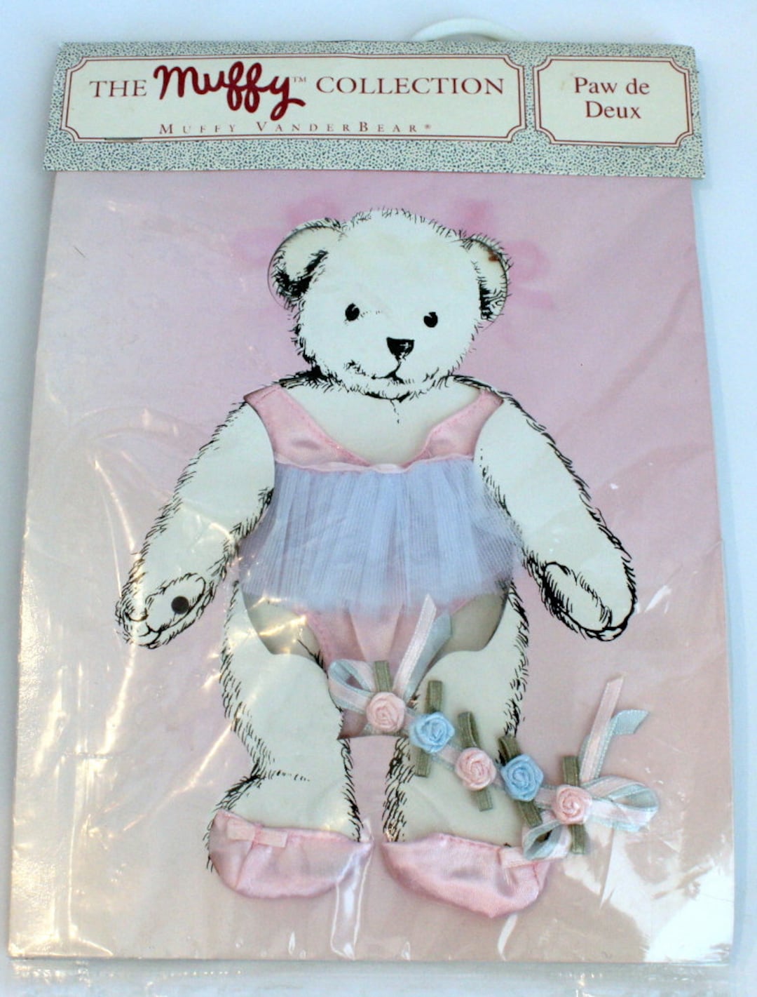 Muffy Vanderbear Doll Paw De Deux Ballerina Shoes and Flowers Outfit ...