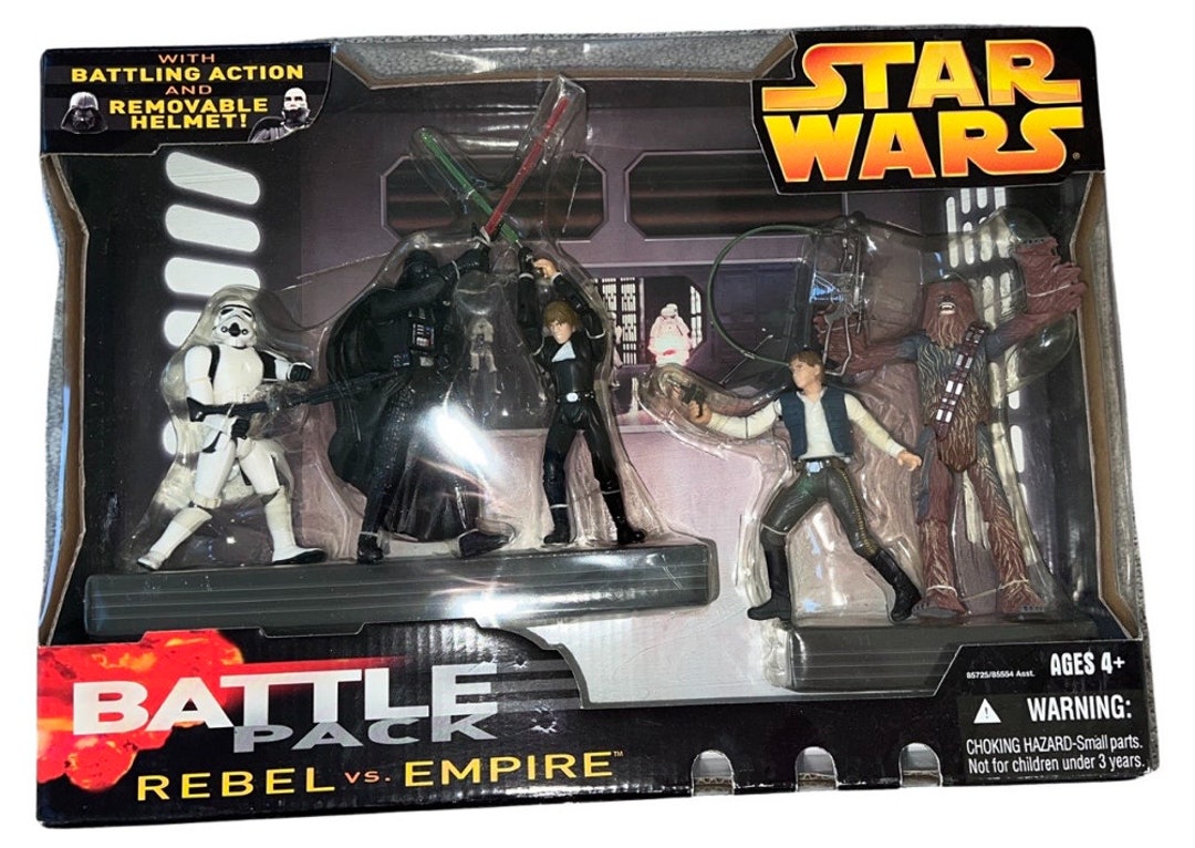 Hasbro Star Wars Battle Pack Jedi Vs Separatists and Rebel Vs Empire - Etsy